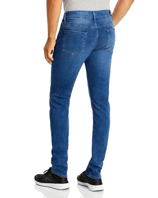 7 For All Mankind Luxe Performance Plus Slimmy Tapered Jeans - Mid Blue