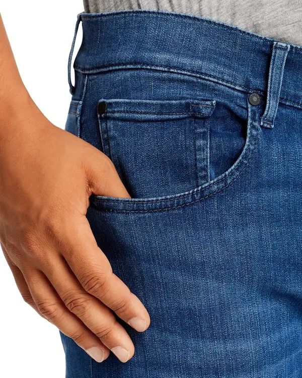 7 For All Mankind Luxe Performance Plus Slimmy Tapered Jeans - Mid Blue