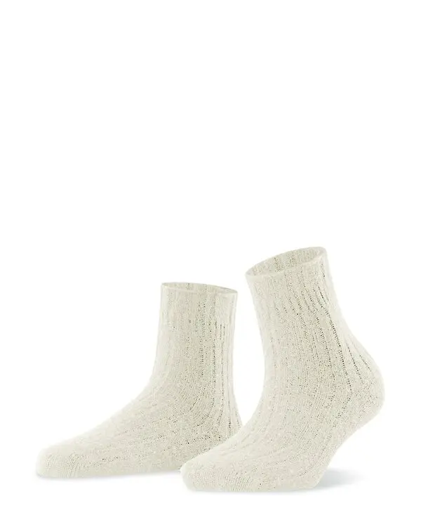 Falke Ribbed Bedsocks - Off White