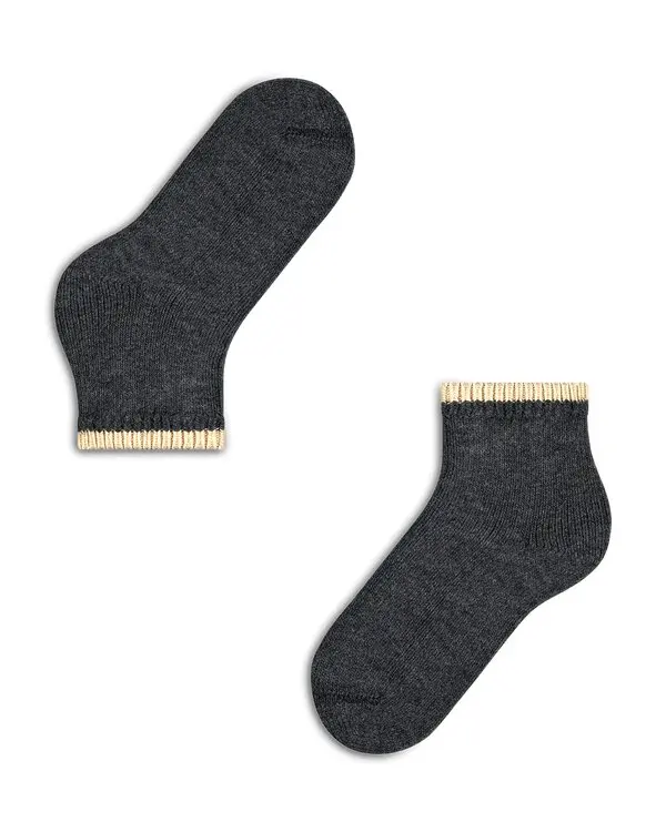 Falke Cozy Plush Short Socks - Anthracite