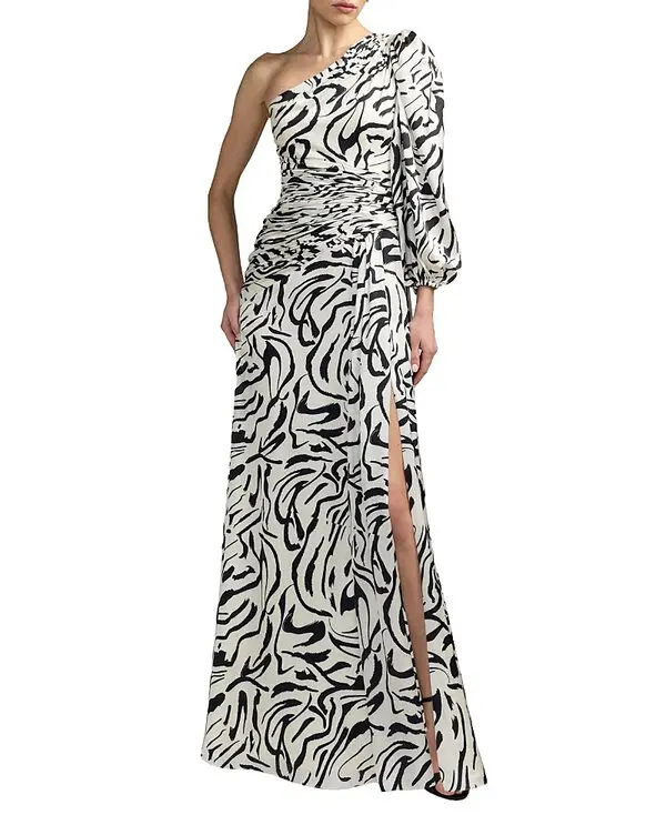 Mac Duggal Ieena Collection Printed Gown