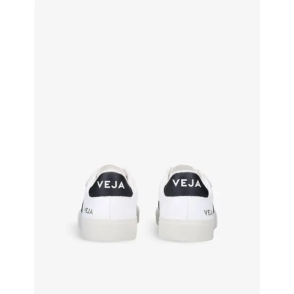 VEJA Recife Logo-embroidered Leather Trainers