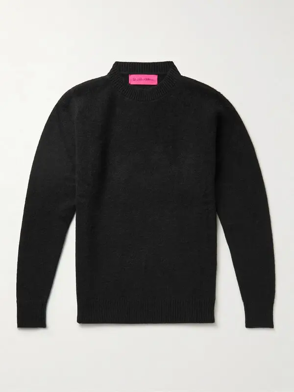 THE ELDER STATESMAN Cashmere Sweater - Black