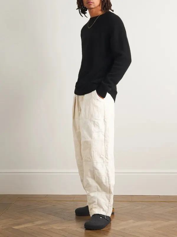 THE ELDER STATESMAN Cashmere Sweater - Black