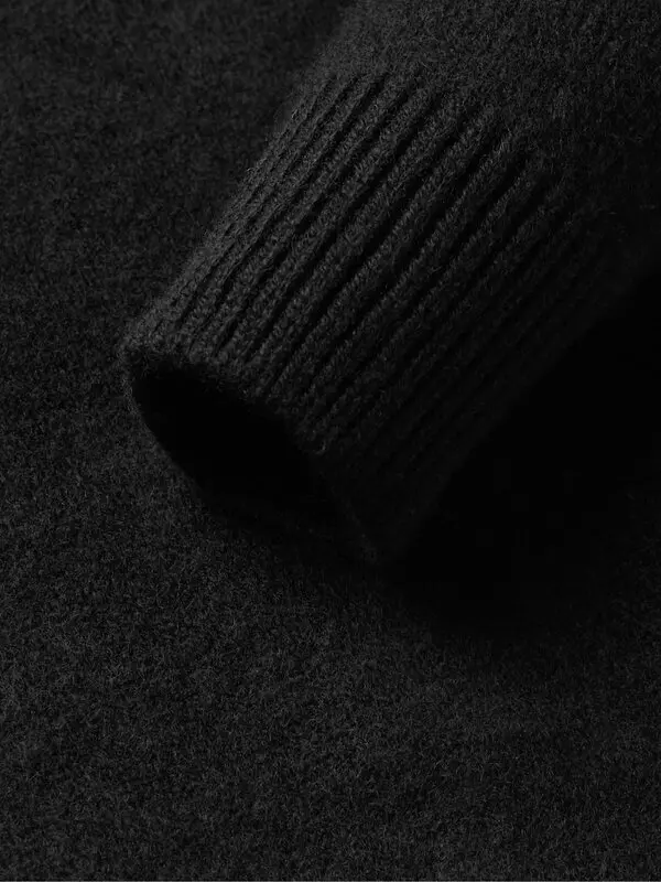 THE ELDER STATESMAN Cashmere Sweater - Black