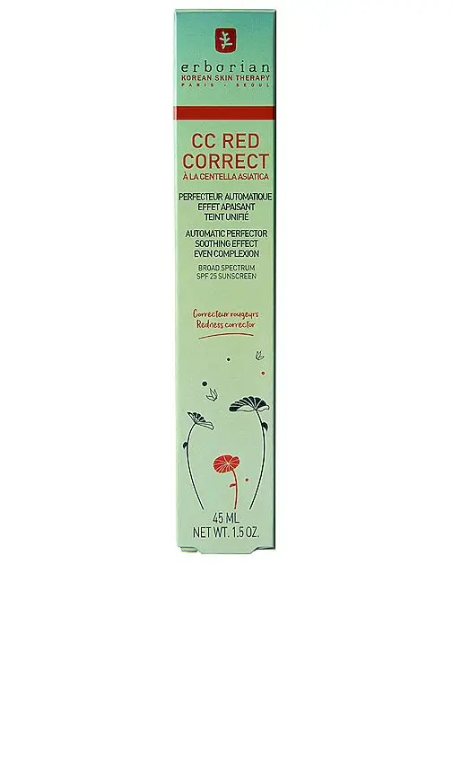 ERBORIAN Travel Cc Red Correct Green Color Corrector Spf 25 - N,a