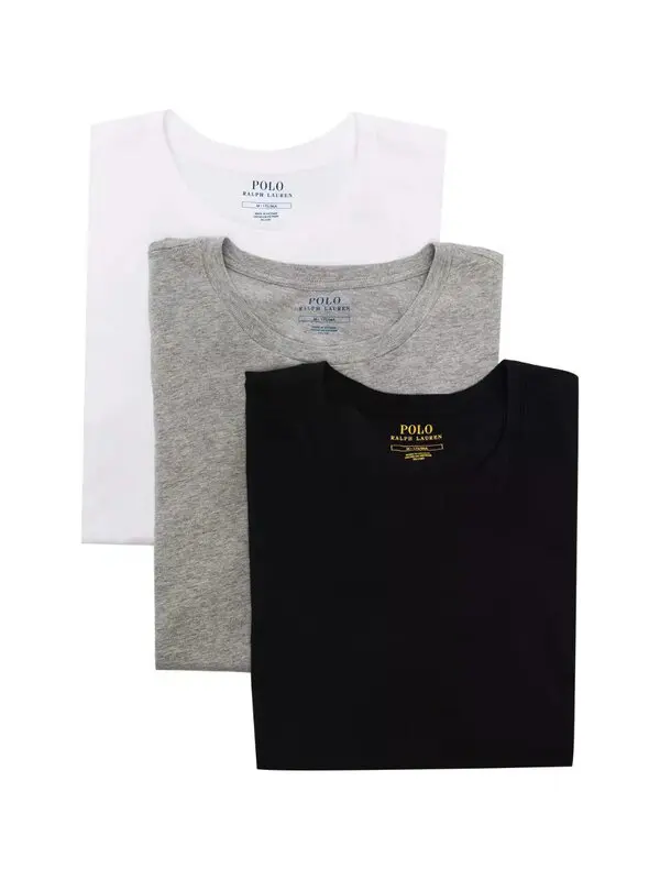Polo Ralph Lauren Logo-embroidered T-shirt - Black