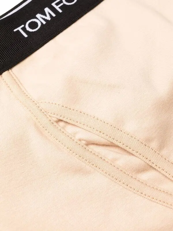 TOM FORD Logo-waistband Boxers - Neutrals