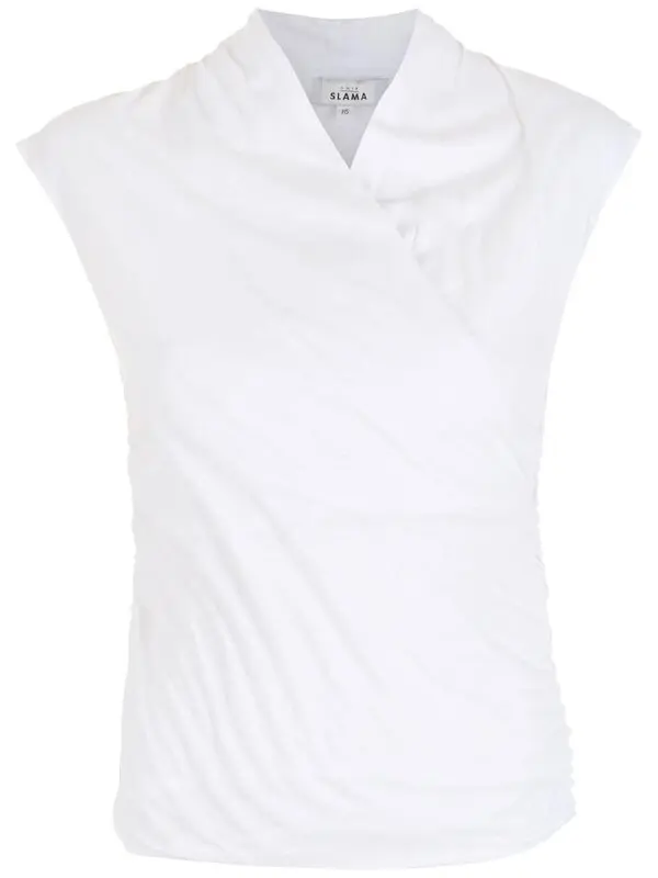 AMIR SLAMA V-neck Blouse