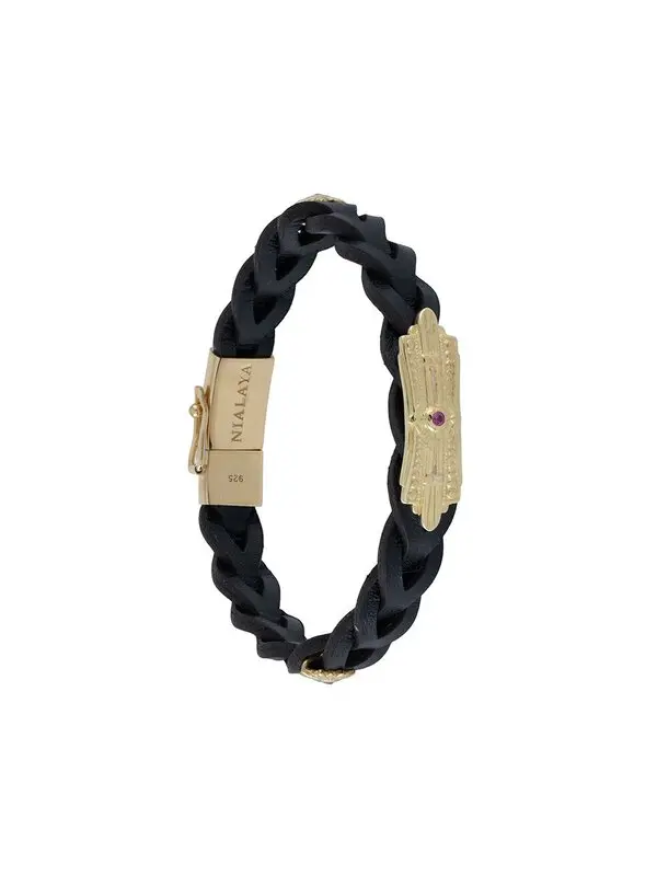 NIALAYA JEWELRY String Bracelet - Black
