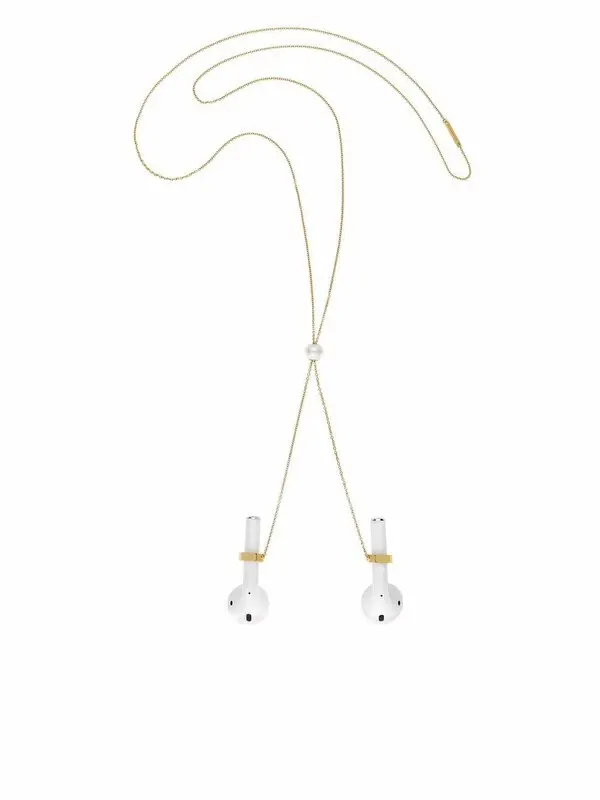 Delfina Delettrez 18kt Yellow Pearl Sonic Necklace