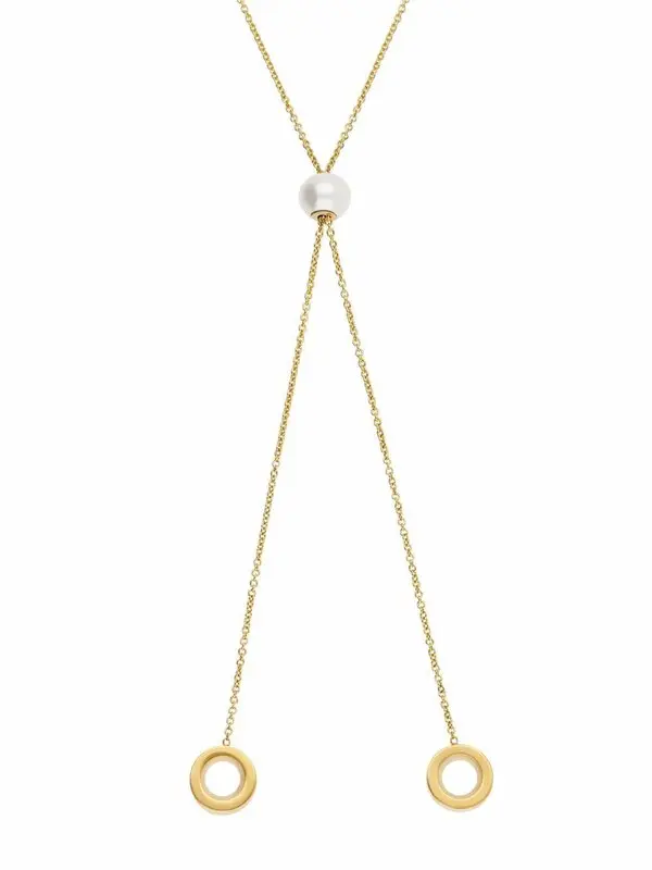 Delfina Delettrez 18kt Yellow Pearl Sonic Necklace