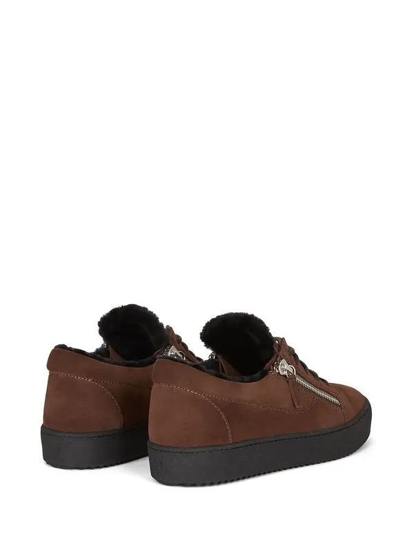 GIUSEPPE ZANOTTI Frankie Winter Low-top Sneakers - Brown