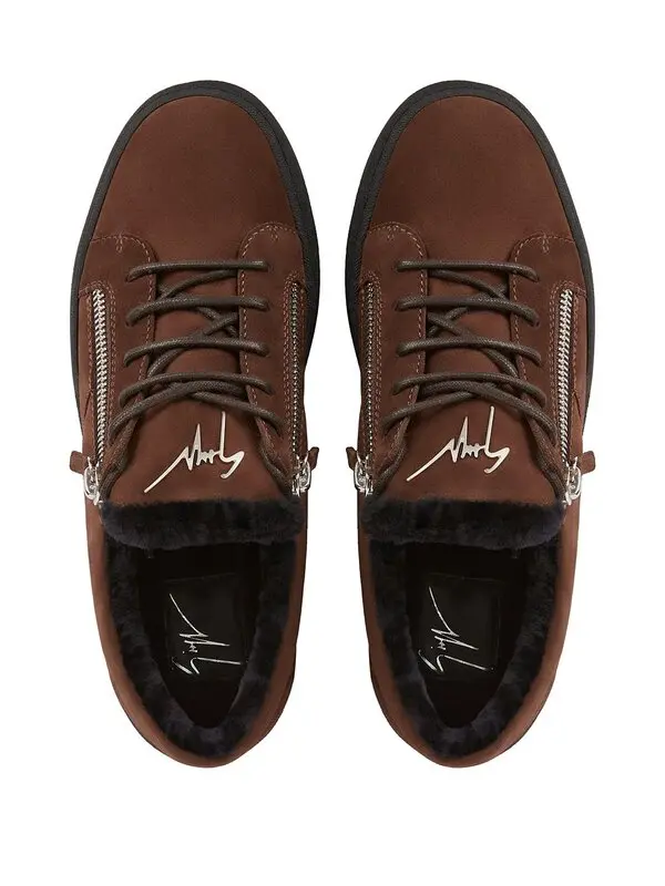 GIUSEPPE ZANOTTI Frankie Winter Low-top Sneakers - Brown