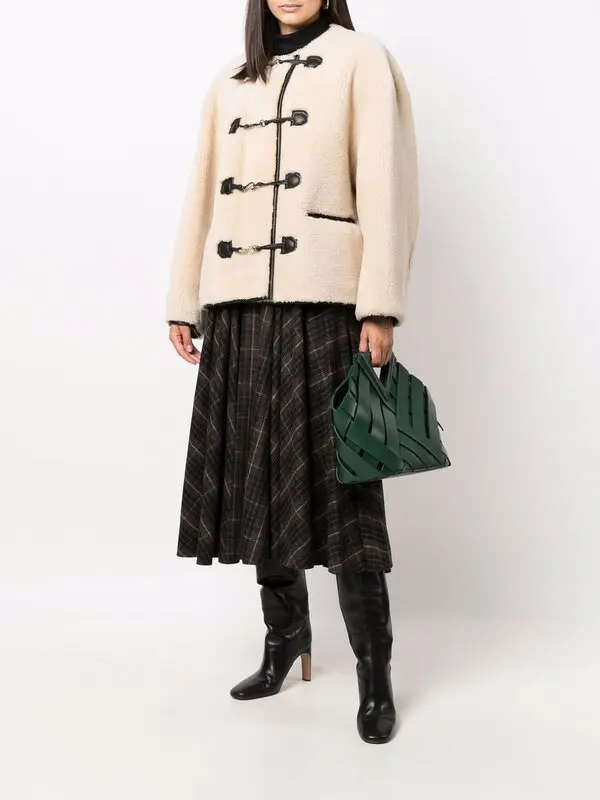 TOTEME Teddy Shearling Jacket - Neutrals