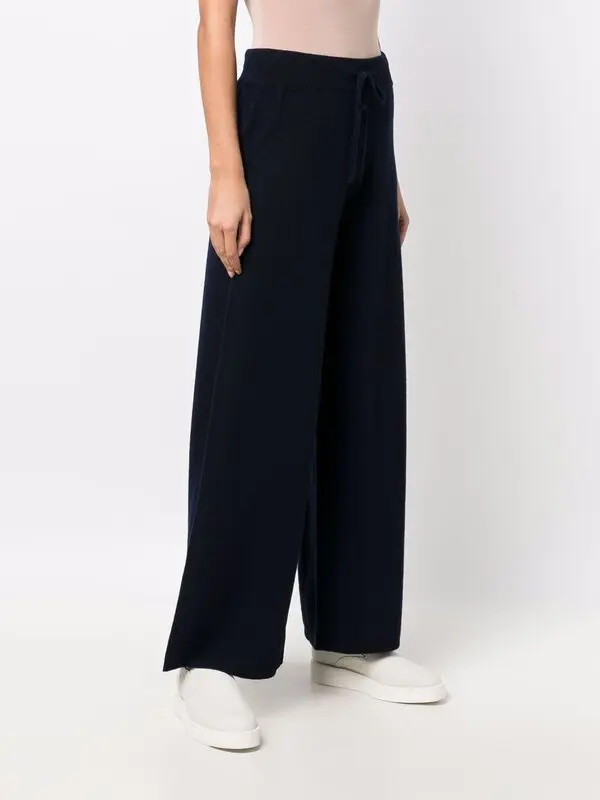 LISA YANG Sofi High-waisted Wide-leg Trousers
