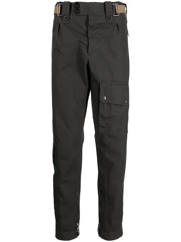 N.peal Straight Leg Combat Trousers