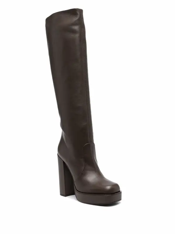 LE SILLA Lana Knee-high Leather Boots