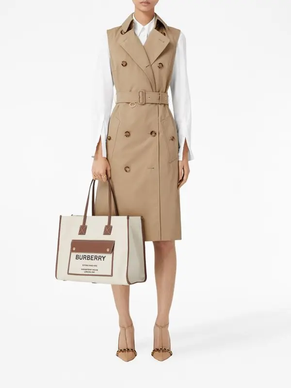 Burberry Freya Tote - Neutrals