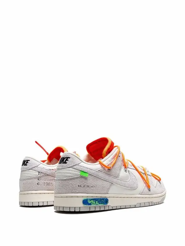 Nike X Off White Dunk Low Lot 31 Sneakers - Neutrals