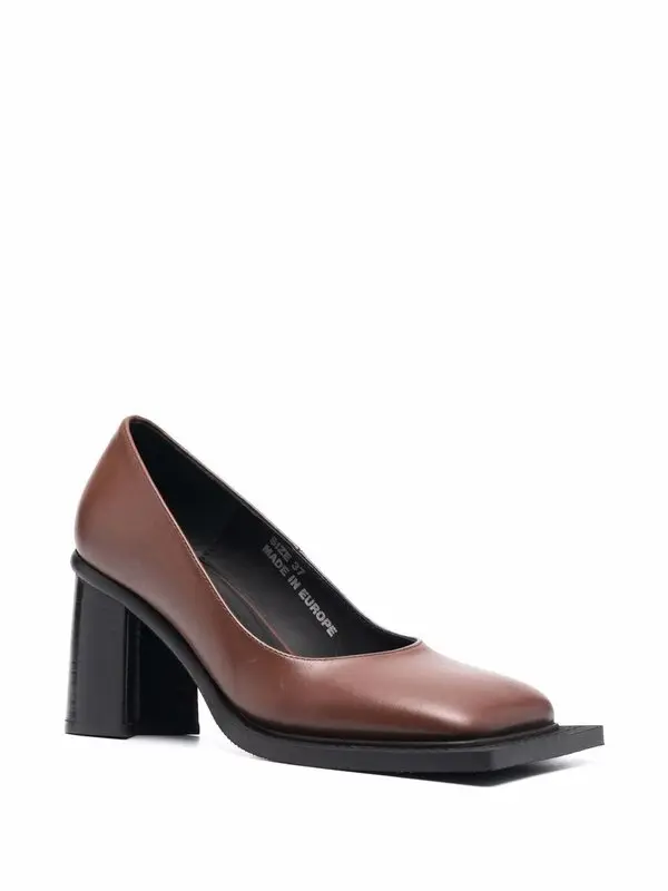 NINAMOUNAH Howl Leather Pumps