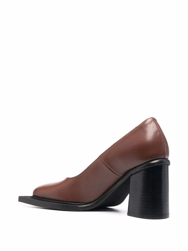 NINAMOUNAH Howl Leather Pumps