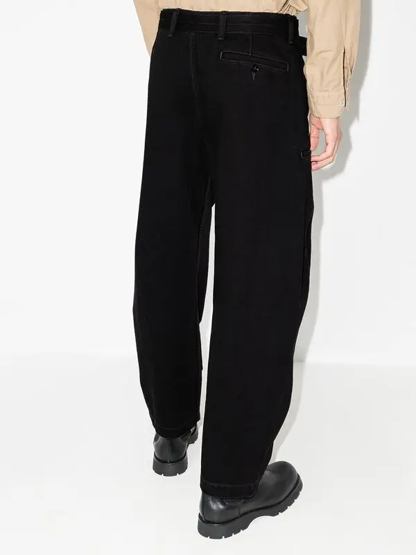 LEMAIRE Belted Loose-fit Trousers