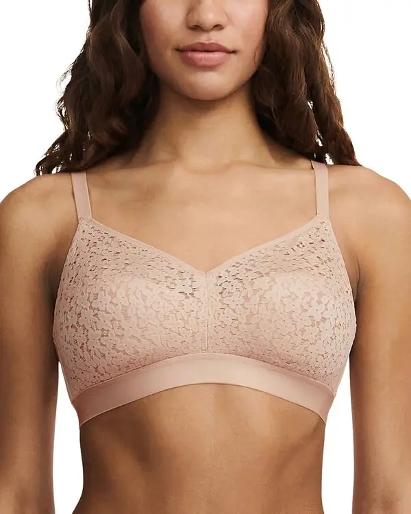 Chantelle Norah Supportive Wirefree Bra - Nude Blush