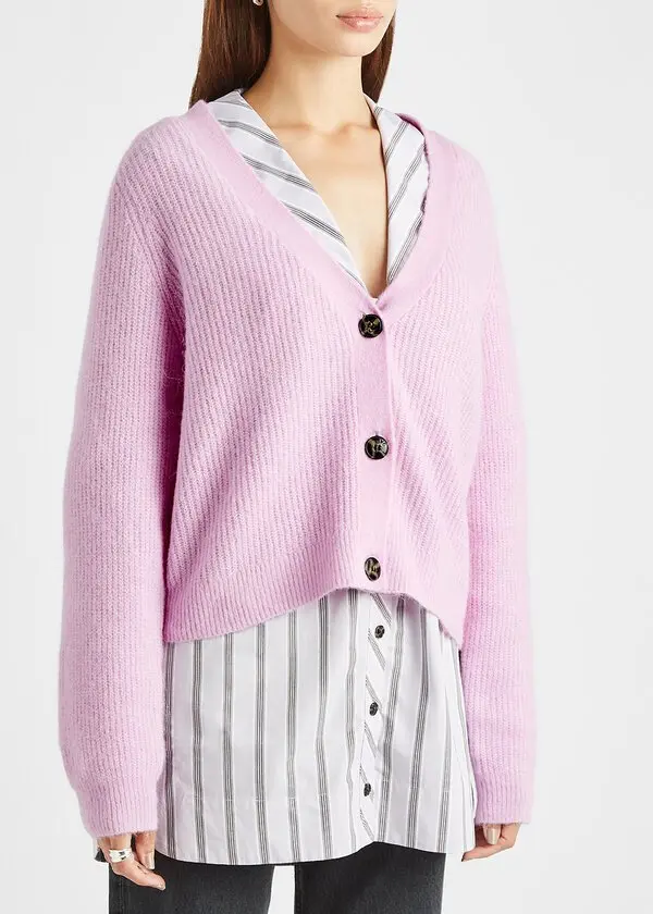 GANNI Knitted Cardigan