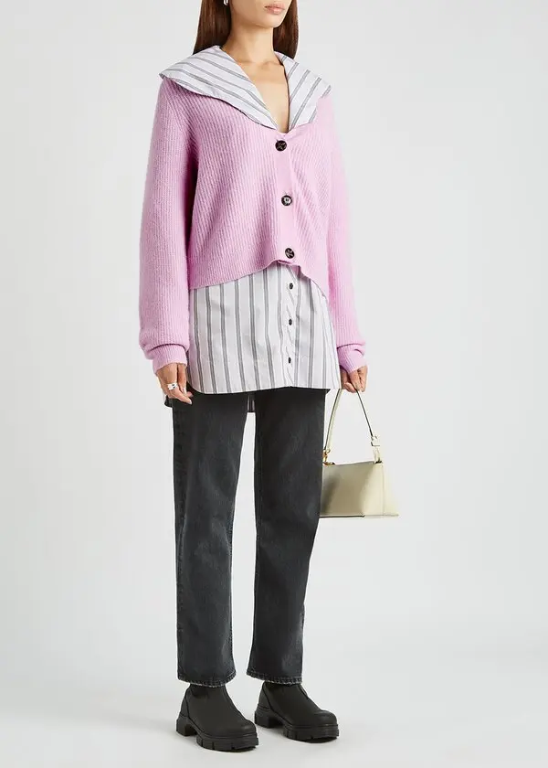 GANNI Knitted Cardigan