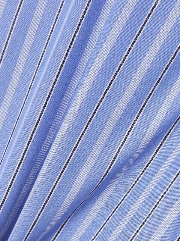 MAISON MARGIELA Striped Cotton-poplin Shirt