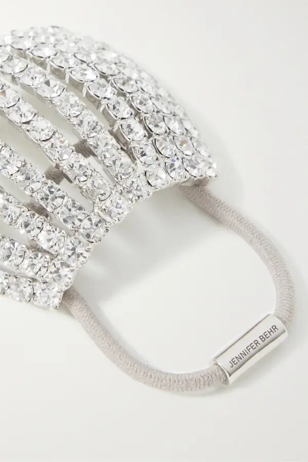 Jennifer Behr Chiara -Tone Swarovski Crystal Hair Tie  display picture 2