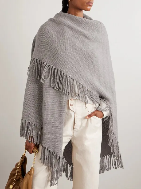 Arch4 Fringed Cashmere Wrap