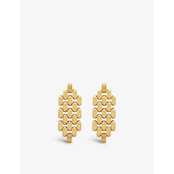 Monica Vinader Heirloom Cocktail Earrings - Gold