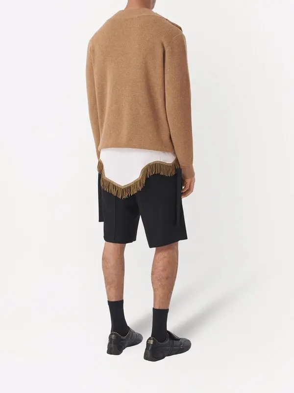 Burberry Double-breasted V-neck Sweater