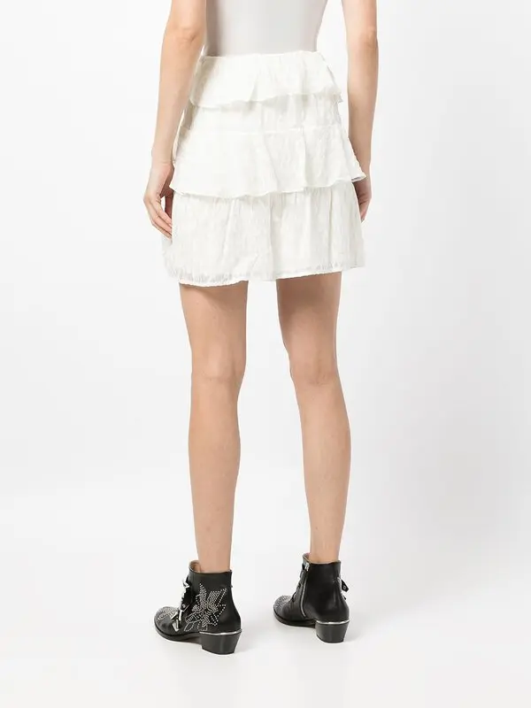 IRO PARIS Tiered Mini Skirt