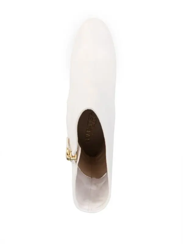 Giambattista Valli Platform Calf-high Leather Boots