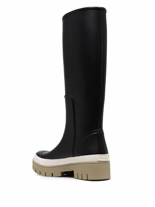 Tory Burch Ridged Rubber Sole Boots