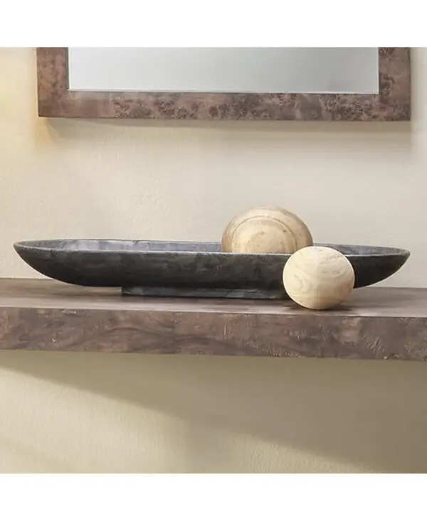 JAMIE YOUNG CO. Long Oval Marble Bowl