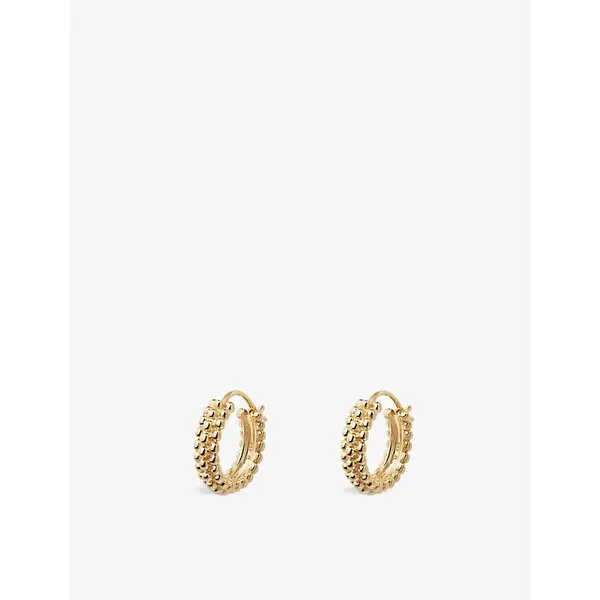 MISSOMA Baya Mini 18ct Yellow -plated Vermeil Sterling Silver Hoop Earrings - Gold