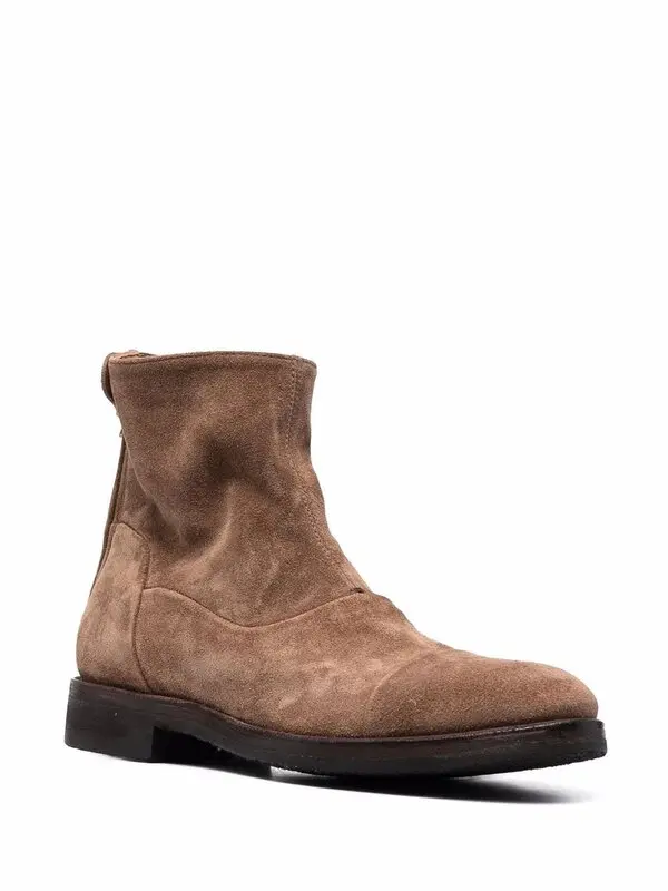 ALBERTO FASCIANI Suede Ankle Boots