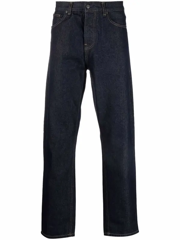 Carhartt Work In Progress Mid-rise Straight-leg Jeans