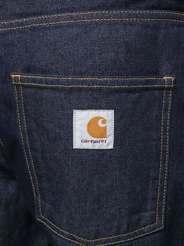 Carhartt Work In Progress Mid-rise Straight-leg Jeans