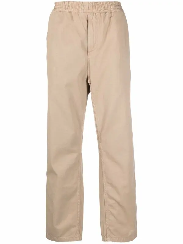 Carhartt Work In Progress High-rise Straight-leg Trousers - Neutrals