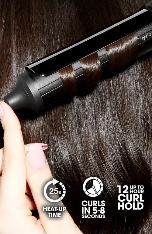 GHD Soft Curl 1 1/4-inch Curling Iron - Black