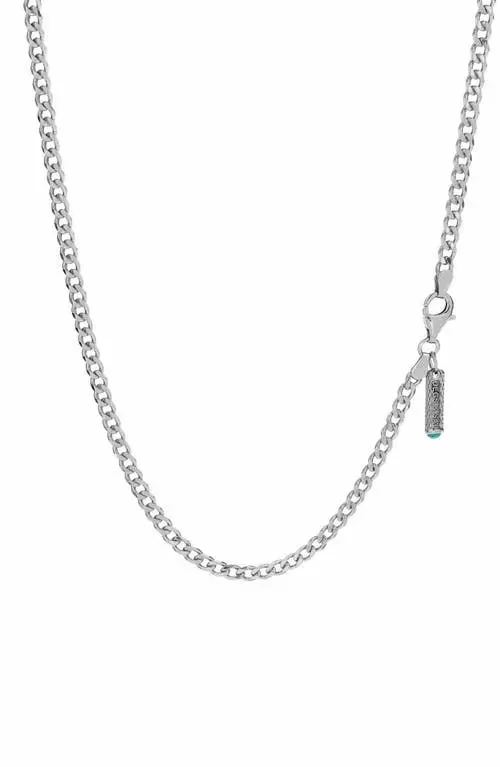 DEGS & SAL Sterling Cuban Chain Necklace