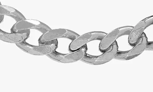 DEGS & SAL Sterling Cuban Chain Necklace