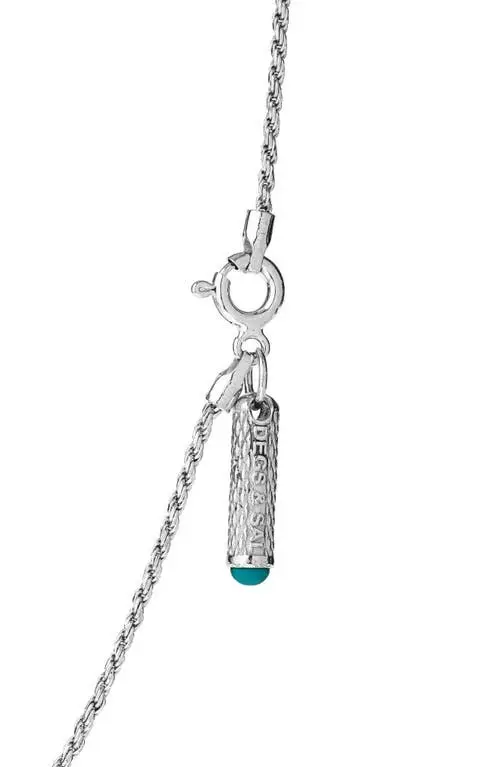 DEGS & SAL Sterling Rope Chain Necklace