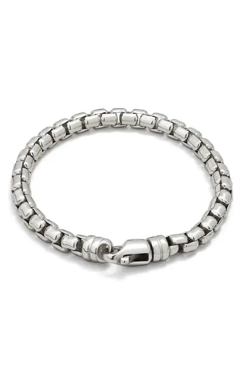 DEGS & SAL Round Box Chain Bracelet