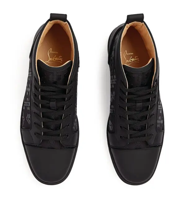 CHRISTIAN LOUBOUTIN Louis Orlato Monogram Sneakers